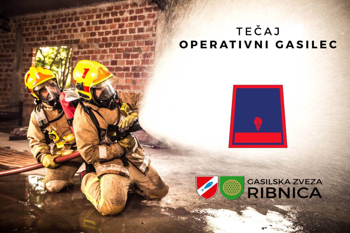 Zaključni izpit Operativni gasilec 2022 | GZ Ribnica